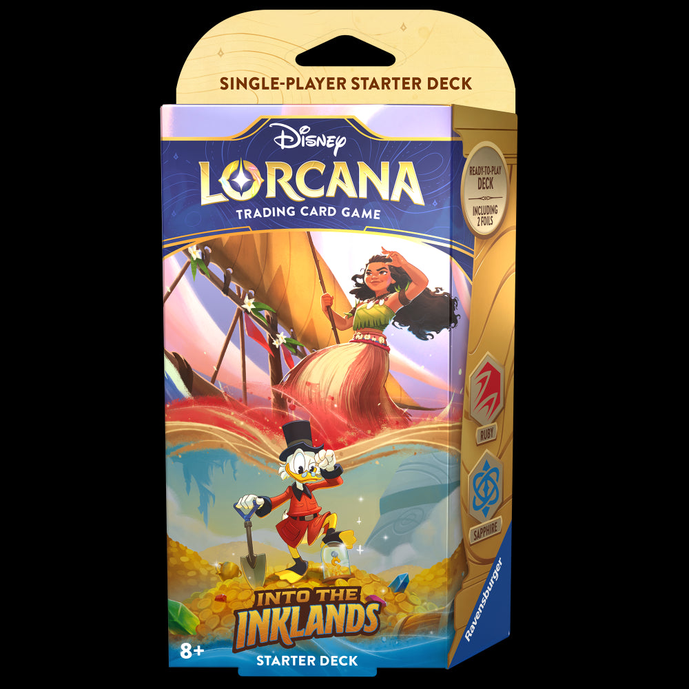 Lorcana Starter Deck Into The Inklands Rubysapphire Manatorsk