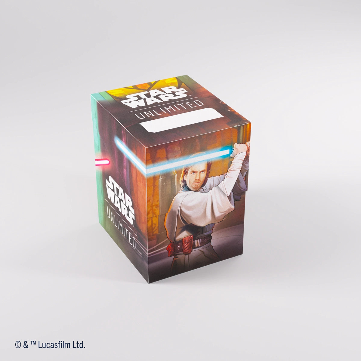 Gamegenic - Star Wars: Unlimited - Soft Crate - Obi-Wan Kenobi/Darth M ...