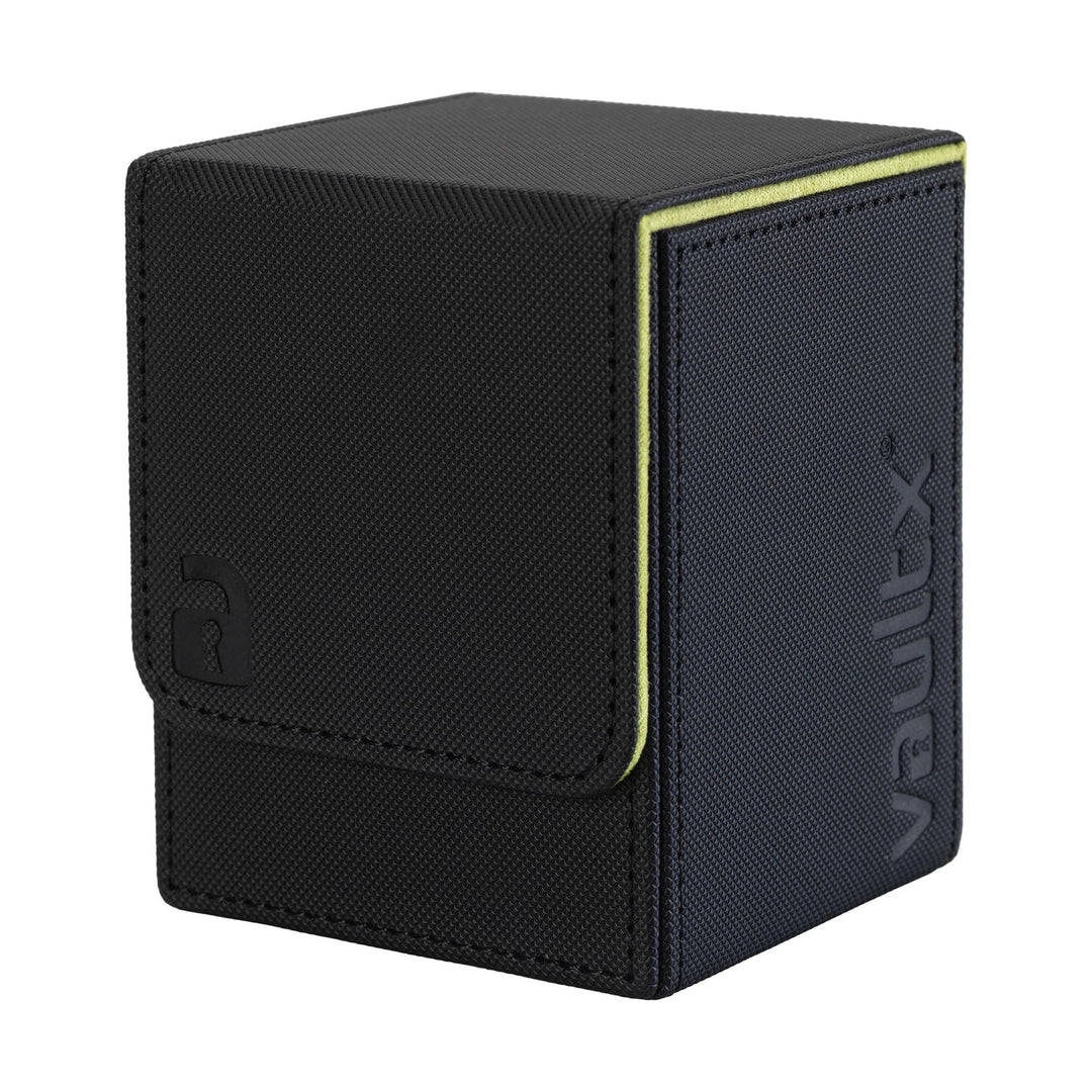 VaultX- Deckbox - Exo-Tec Toploading 80+ - Black/Electric Green – Manatorsk