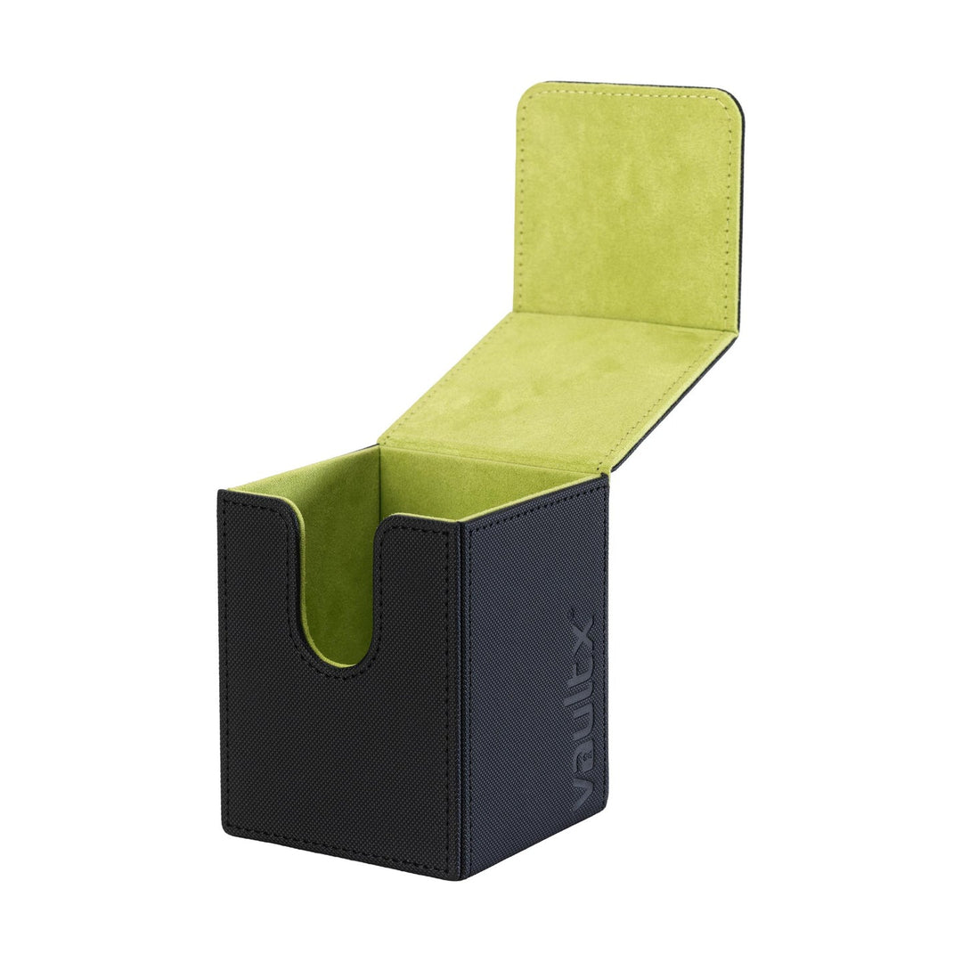 VaultX- Deckbox - Exo-Tec Toploading 80+ - Black/Electric Green – Manatorsk