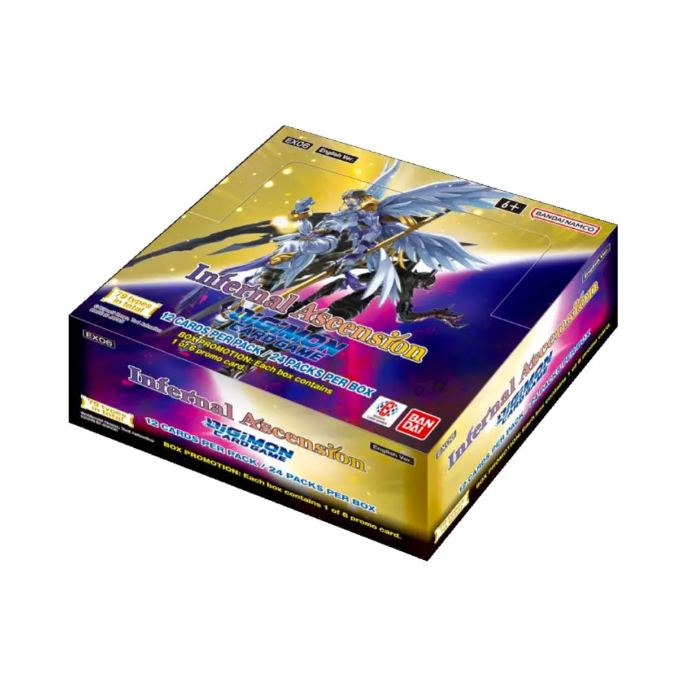 Digimon Trading Card Game EX06 Infernal Ascension Booster Display ...