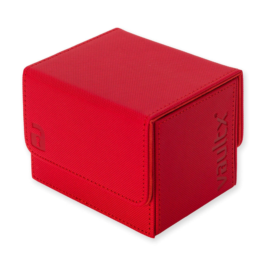 VaultX- Deckbox - Exo-Tec Sideloading 100+ - Fire Red – Manatorsk