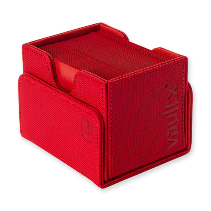 VaultX- Deckbox - Exo-Tec Sideloading 100+ - Fire Red – Manatorsk