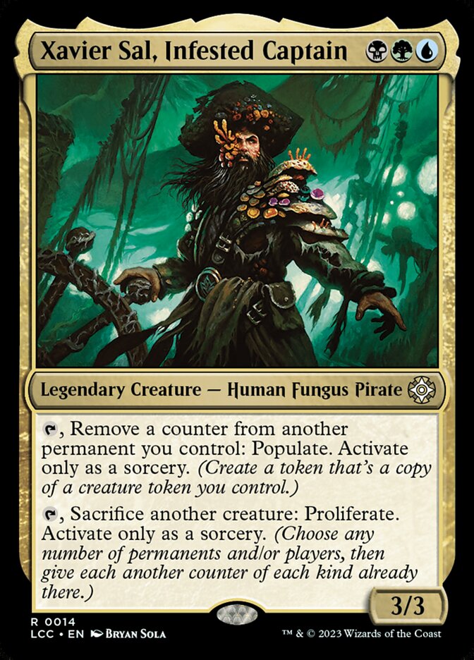 Köp Xavier Sal, Infested Captain, Lost Caverns Of Ixalan Commander ...