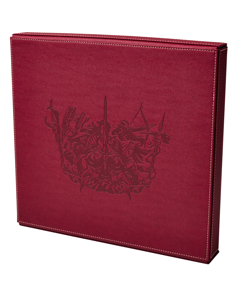 Dragon Shield - RPG Player Companion - Blood Red – Manatorsk